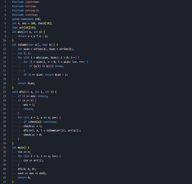 DFS (Depth First Search) Algorithm – Gihyun Kim